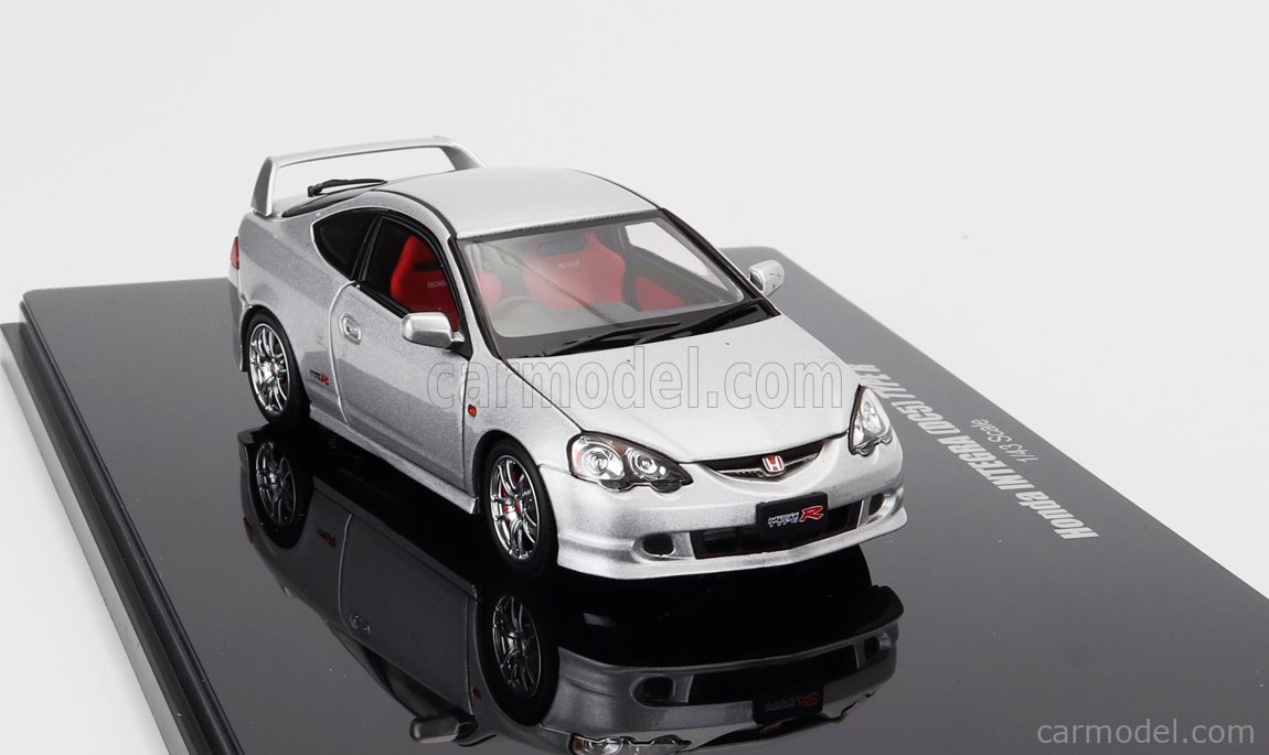 LCD-MODEL LCD43008Si Scale 1/43 | HONDA INTEGRA (DC5) TYPE R 2006 SILVER