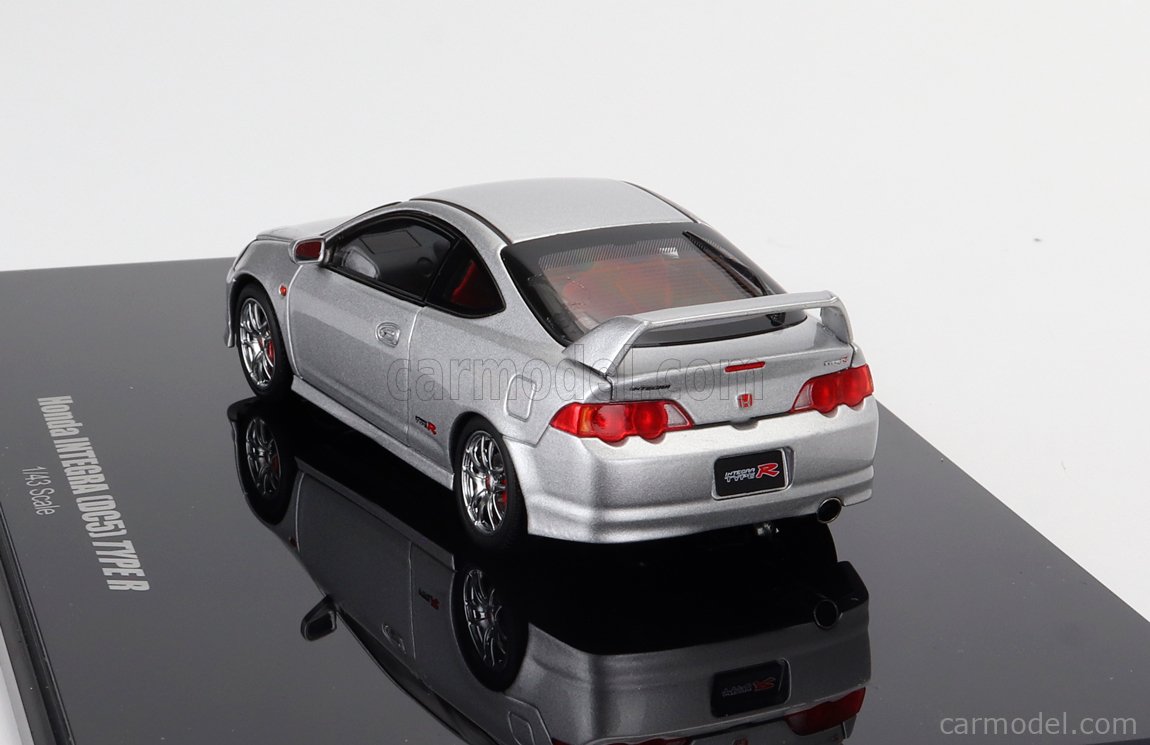 LCD-MODEL LCD43008Si Scale 1/43 | HONDA INTEGRA (DC5) TYPE R 2006 SILVER