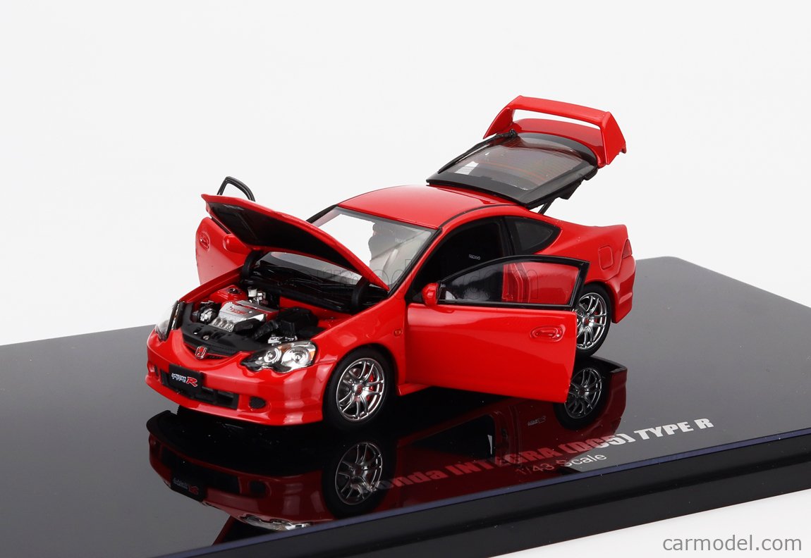 LCD-MODEL LCD43008RE Scale 1/43 | HONDA INTEGRA (DC5) TYPE R 2006 RED