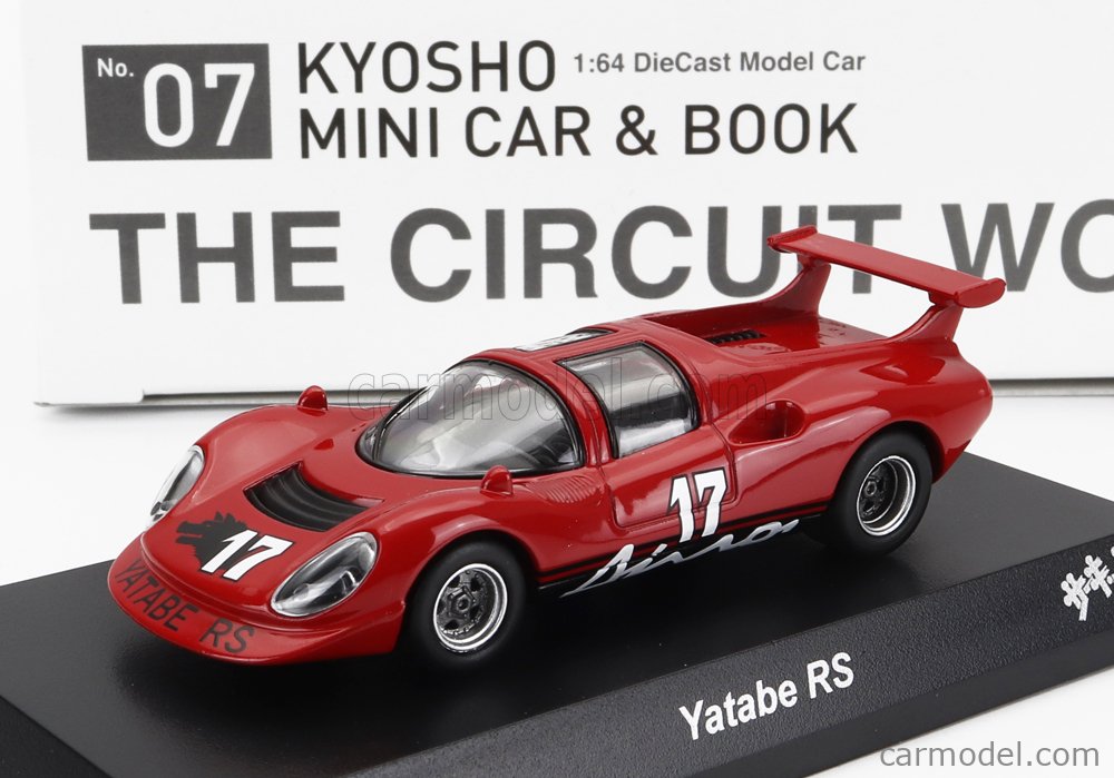 KYOSHO 07009YK Scale 1/64 | FERRARI DINO 206 N 17 RACING 1967 WITH BOOK ...