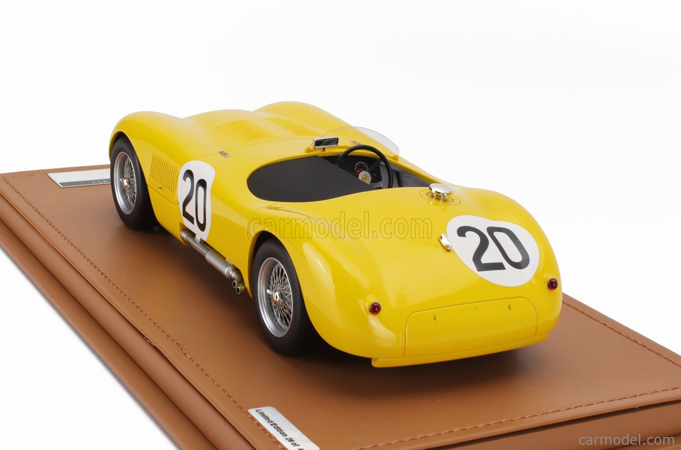 TECNOMODEL TM18-290D Scale 1/18 | JAGUAR C-TYPE SPIDER 3.4L TEAM ECURIE FRANCORCHAMPS N 20 9th ...