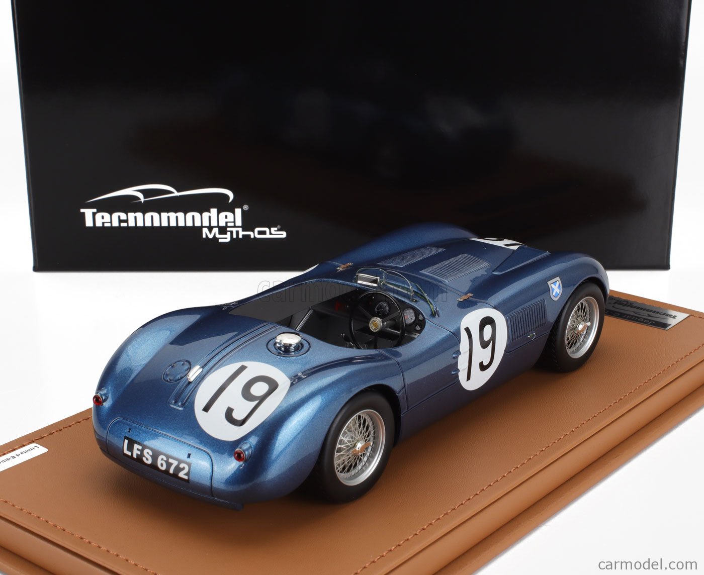 TECNOMODEL TM18-290C Escala 1/18 | JAGUAR C-TYPE SPIDER 3.4L TEAM ...
