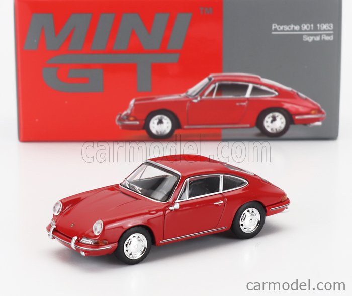 MINI-GT MGT00695-L Scale 1/64 | PORSCHE 911 901 COUPE LHD 1964 RED