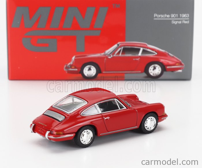 MINI-GT MGT00695-L Scale 1/64 | PORSCHE 911 901 COUPE LHD 1964 RED