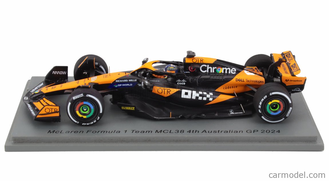 SPARK-MODEL S9524 Scale 1/43 | McLAREN F1 MCL38 TEAM MCLAREN N 81 4th ...