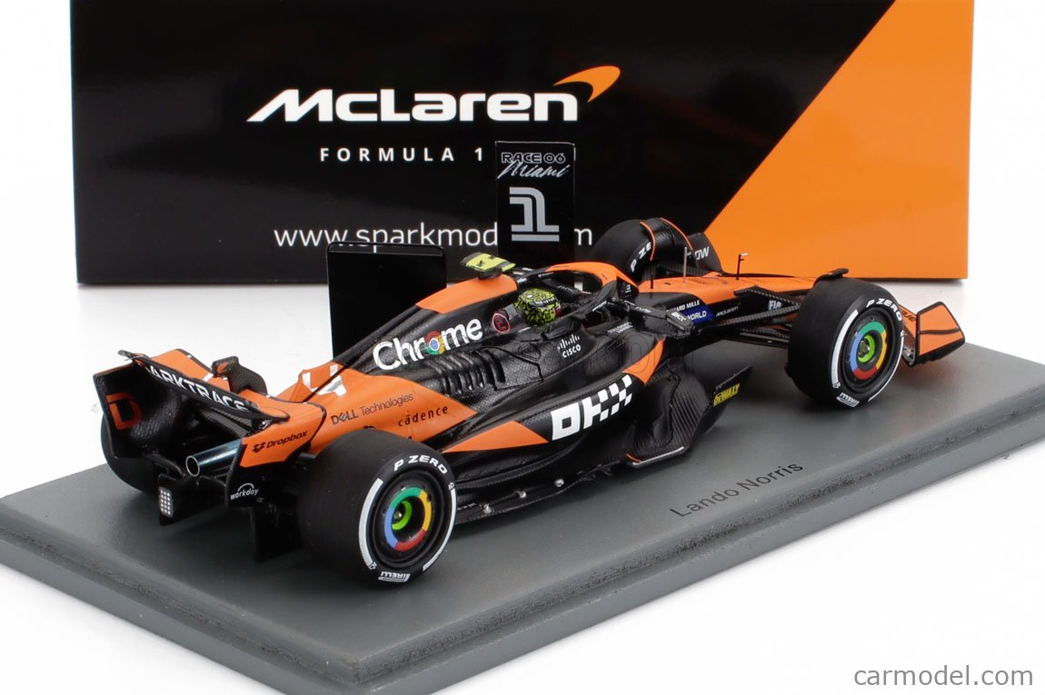 SPARK-MODEL S9523 Scale 1/43 | McLAREN F1 MCL38 TEAM MCLAREN N 4 WINNER ...