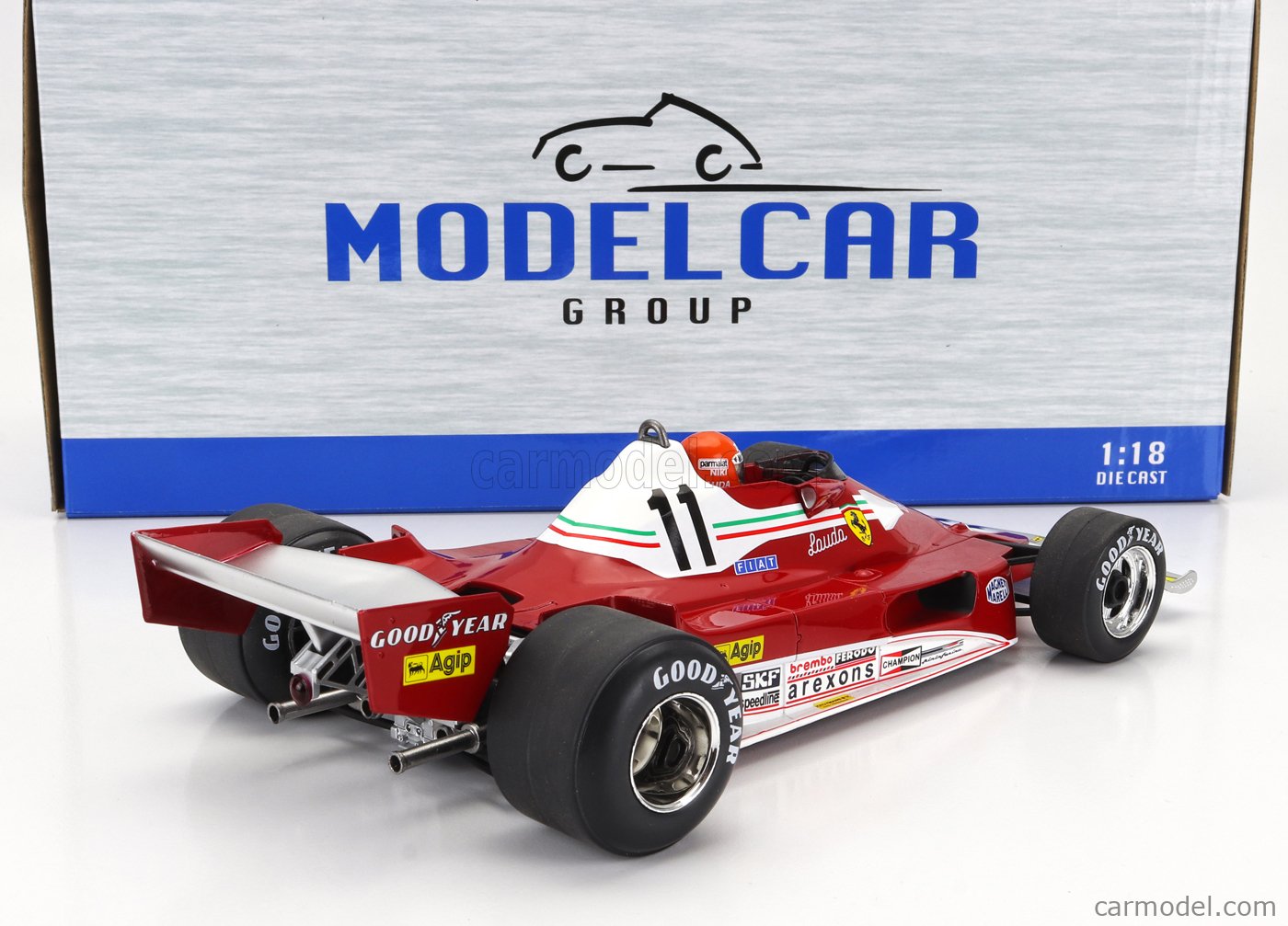 MCG MCG18624F Echelle 1/18 | FERRARI F1 312T2B TEAM SCUDERIA FERRARI SPA SEFAC N 11 WORLD ...
