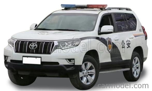 VITESSE 29423 Scale 1/43 | TOYOTA LAND CRUISER PRADO GUANGZHOU POLICE ...