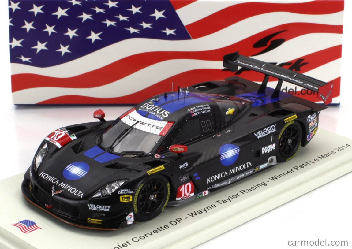 SPARK-MODEL US152 Scale 1/43 | CHEVROLET CORVETTE DP TEAM WAYNE TAYLOR ...