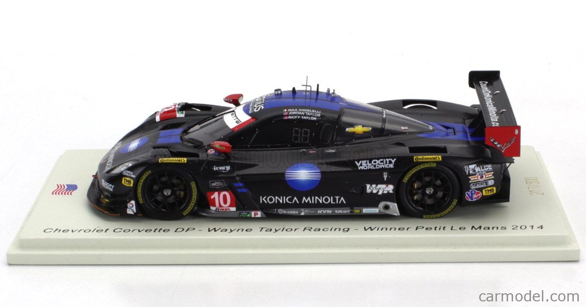 SPARK-MODEL US152 Scale 1/43 | CHEVROLET CORVETTE DP TEAM WAYNE TAYLOR ...