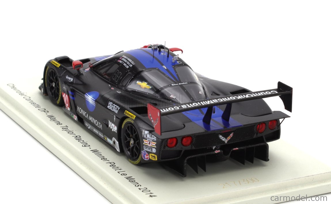 SPARK-MODEL US152 Scale 1/43 | CHEVROLET CORVETTE DP TEAM WAYNE TAYLOR ...