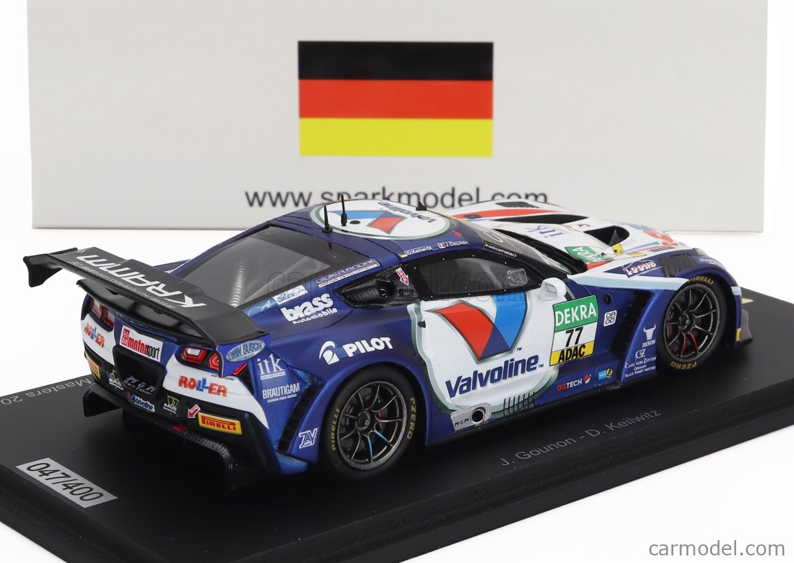 SPARK-MODEL SG659 Scale 1/43 | CHEVROLET CORVETTE C7 GT3-R TEAM ...