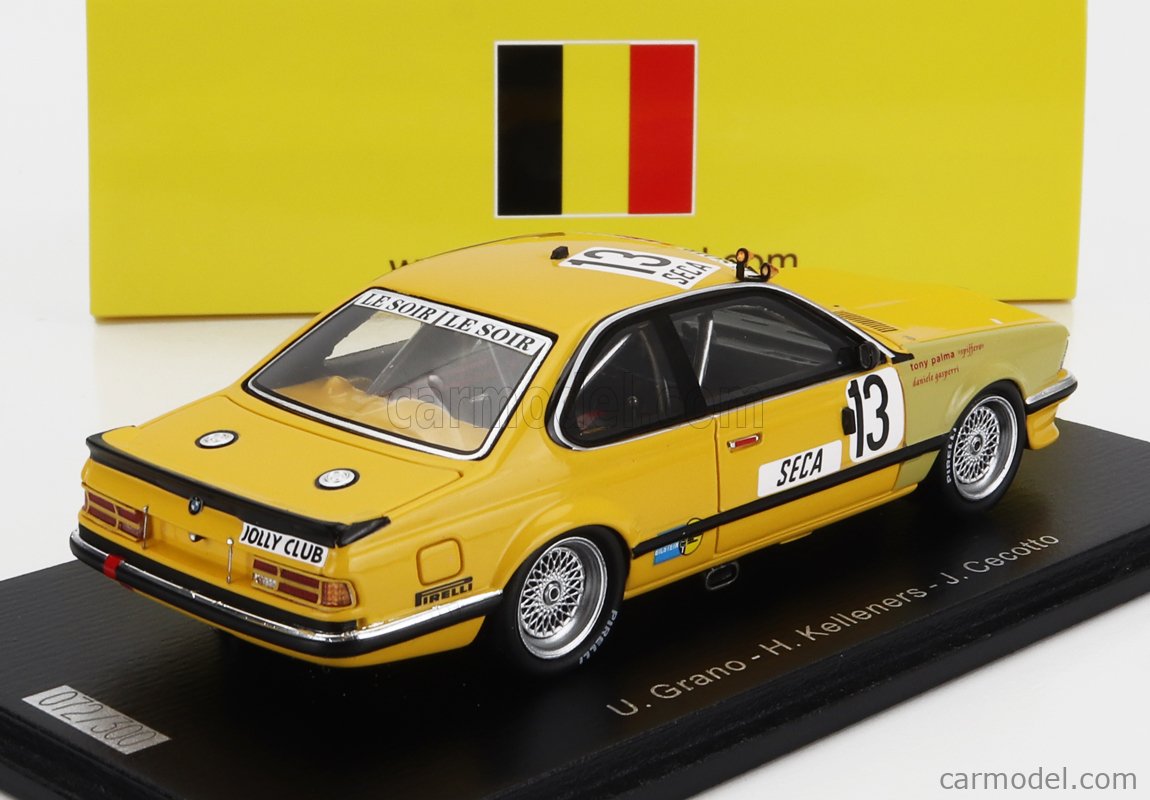 SPARK-MODEL SB668 Scale 1/43 | BMW 6-SERIES 635 CSi TEAM JOLLY CLUB ...
