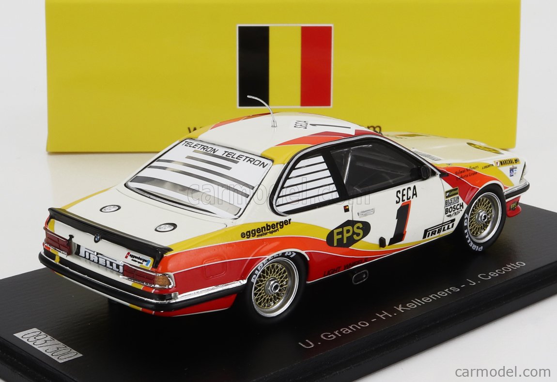 SPARK-MODEL SB650 Scale 1/43 | BMW 6-SERIES 635 CSi TEAM BMW ITALIA N 1 ...