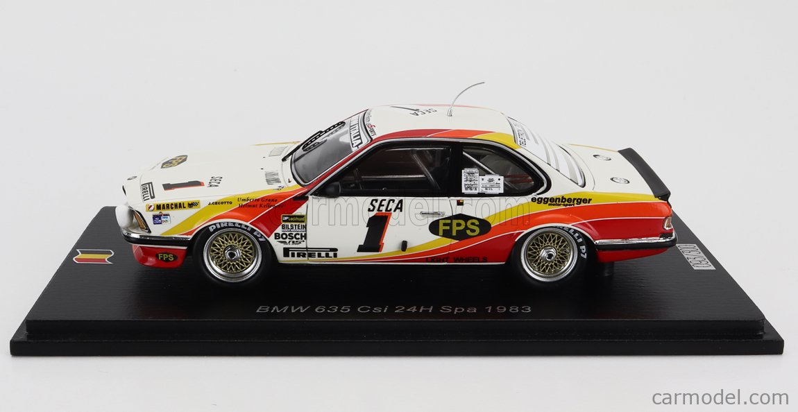 SPARK-MODEL SB650 Scale 1/43 | BMW 6-SERIES 635 CSi TEAM BMW ITALIA N 1 ...