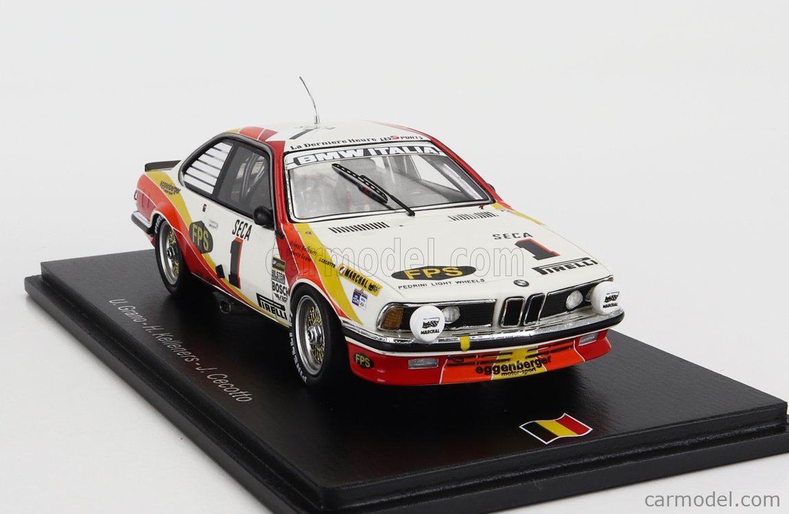 SPARK-MODEL SB650 Scale 1/43 | BMW 6-SERIES 635 CSi TEAM BMW ITALIA N 1 ...