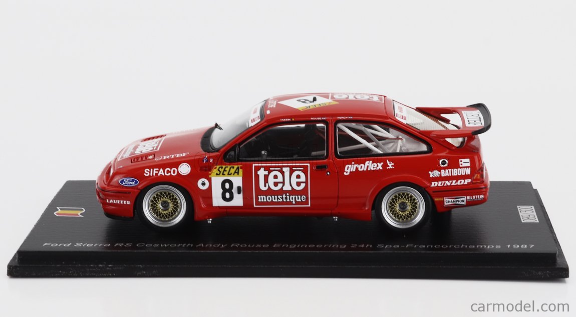 SPARK-MODEL SB236 Scale 1/43 | FORD ENGLAND SIERRA RS COSWORTH TEAM ...