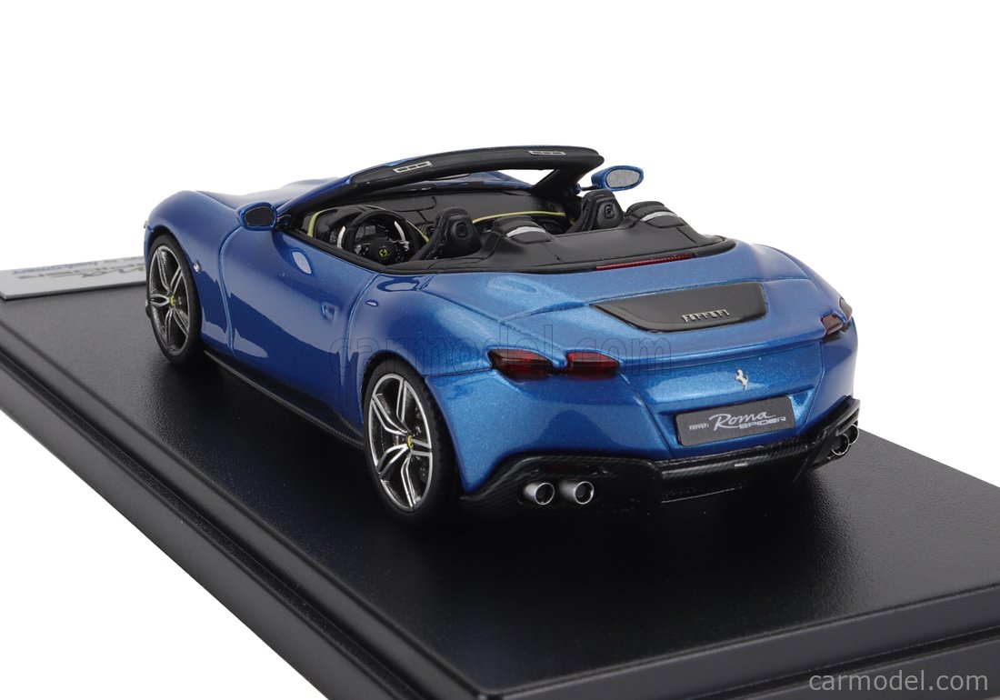 LOOKSMART LS549F Scale 1/43 | FERRARI ROMA SPIDER OPEN 2020 BLU CORSA ...