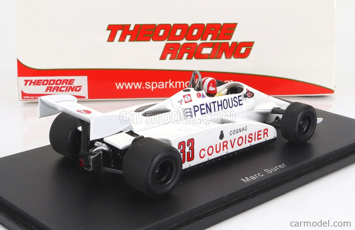 SPARK-MODEL S4316 Scale 1/43 | THEODORE F1 TY01 N 33 DUTCH GP 1981 MARC ...