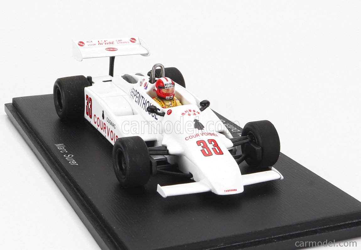 SPARK-MODEL S4316 Scale 1/43 | THEODORE F1 TY01 N 33 DUTCH GP 1981 MARC ...