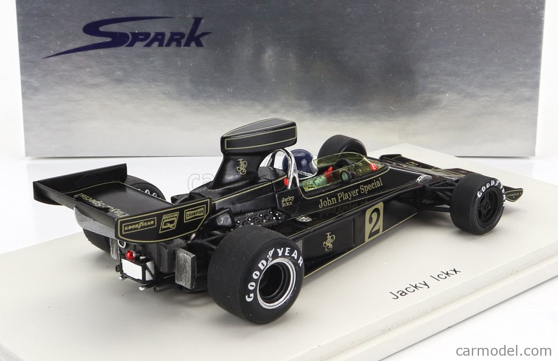 SPARK-MODEL S1770 Scale 1/43 | LOTUS F1 76 N 2 BELGIUM GP 1974 JACKY ...