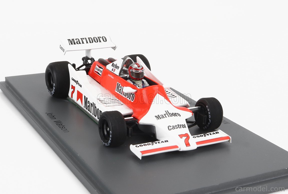 SPARK-MODEL S4297 Scale 1/43 | McLAREN F1 M29 N 7 4th BRITISH GP 1979 ...