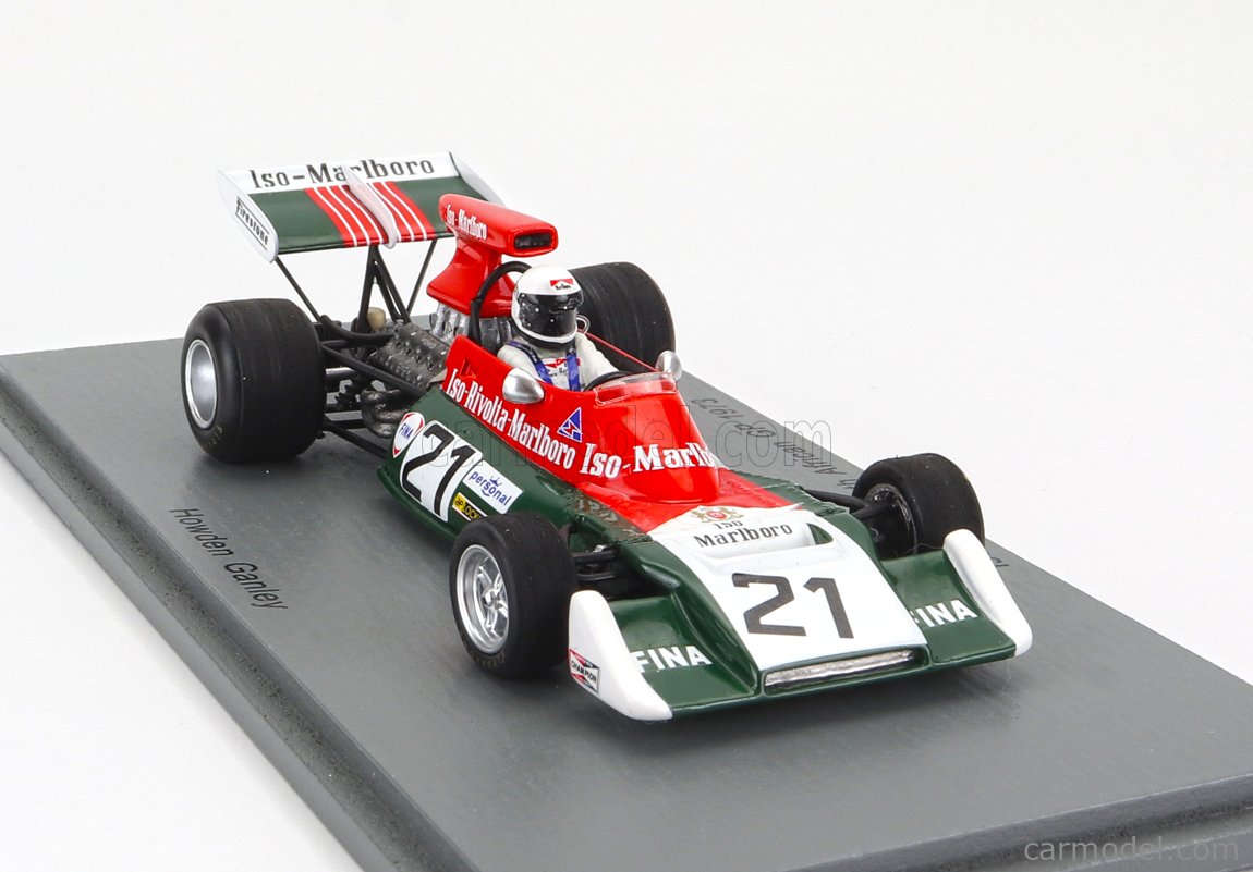 SPARK-MODEL S1812 Scale 1/43 | ISO-MARLBORO F1 FX3B N 21 SOUTH AFRICAN GP 1973 HOWDEN GANLEY RED ...