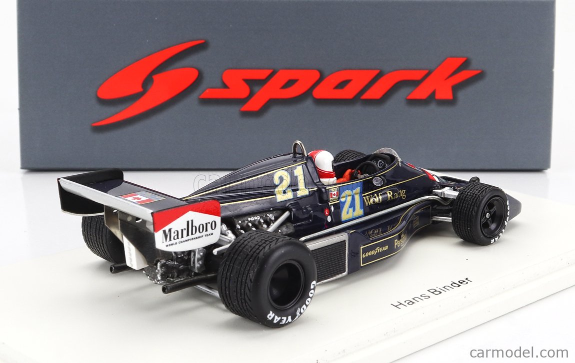 SPARK-MODEL S4048 Scale 1/43 | WILLIAMS F1 WOLF FW05 N 21 JAPAN GP 1976 ...