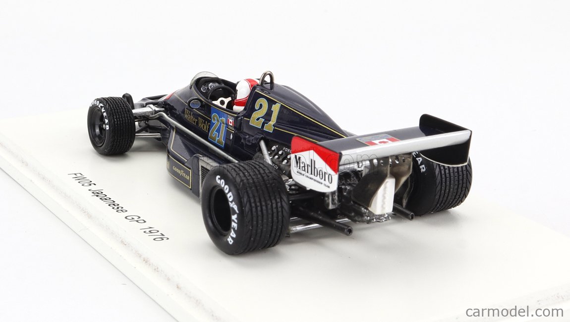 SPARK-MODEL S4048 Scale 1/43 | WILLIAMS F1 WOLF FW05 N 21 JAPAN GP 1976 ...