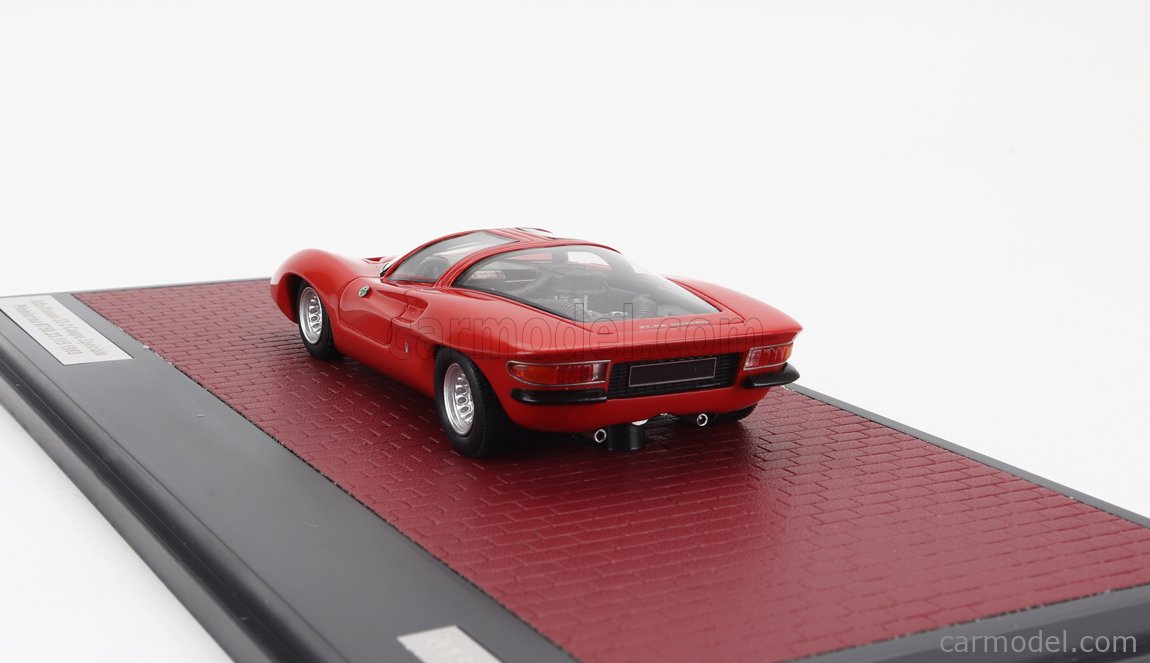 MATRIX SCALE MODELS MX50102-152 Scale 1/43 | ALFA ROMEO 33/2 COUPE 1969 RED