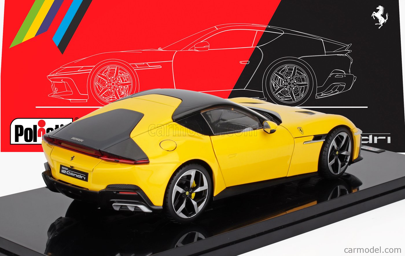 POLISTIL 18FE02014-HC Scale 1/18 | FERRARI 12CILINDRI 2024 - WITH ...