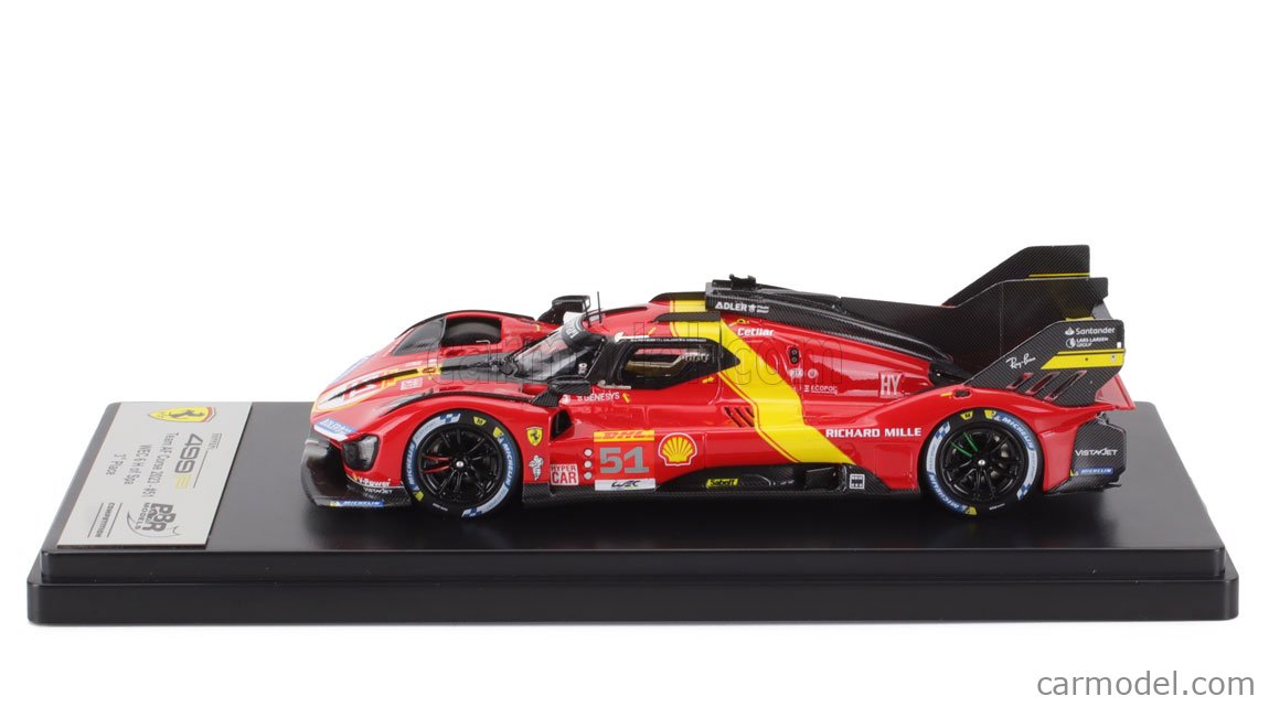 BBR-MODELS BBRCS004 Echelle 1/43 | FERRARI 499P 3.0L TURBO V6 TEAM ...
