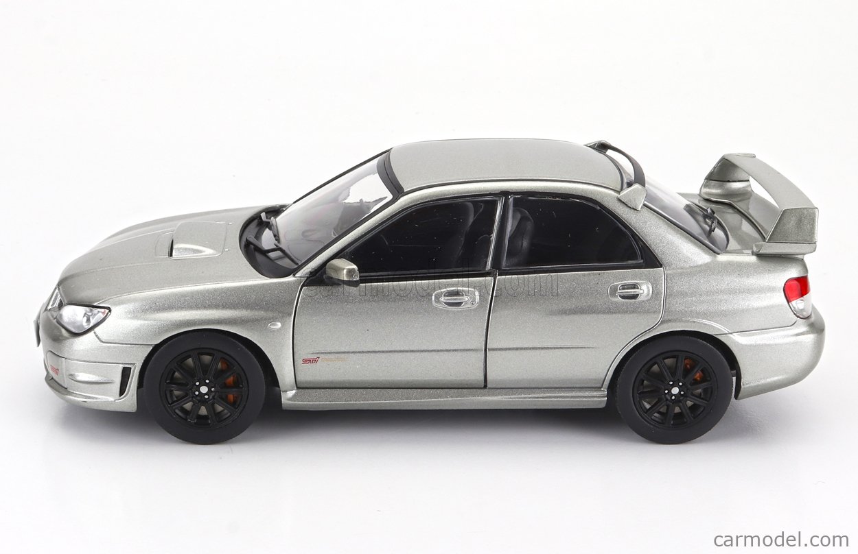 WHITEBOX WB124208 Scale 1/24 | SUBARU IMPREZA WRX STI RHD 2006 SILVER