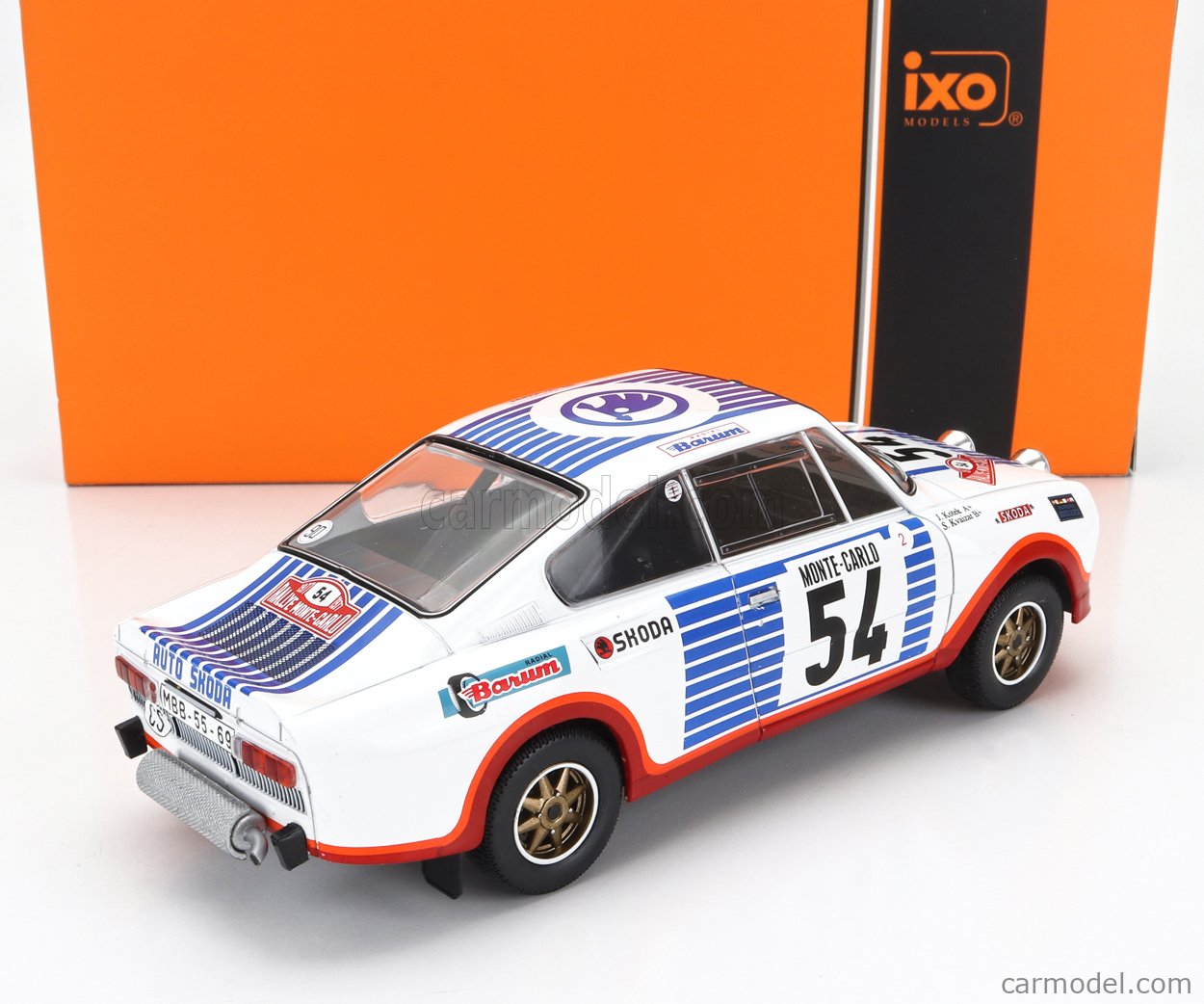 IXO-MODELS 24RAL030B.22 Scale 1/24 | SKODA 130RS TEAM SKODA (night ...