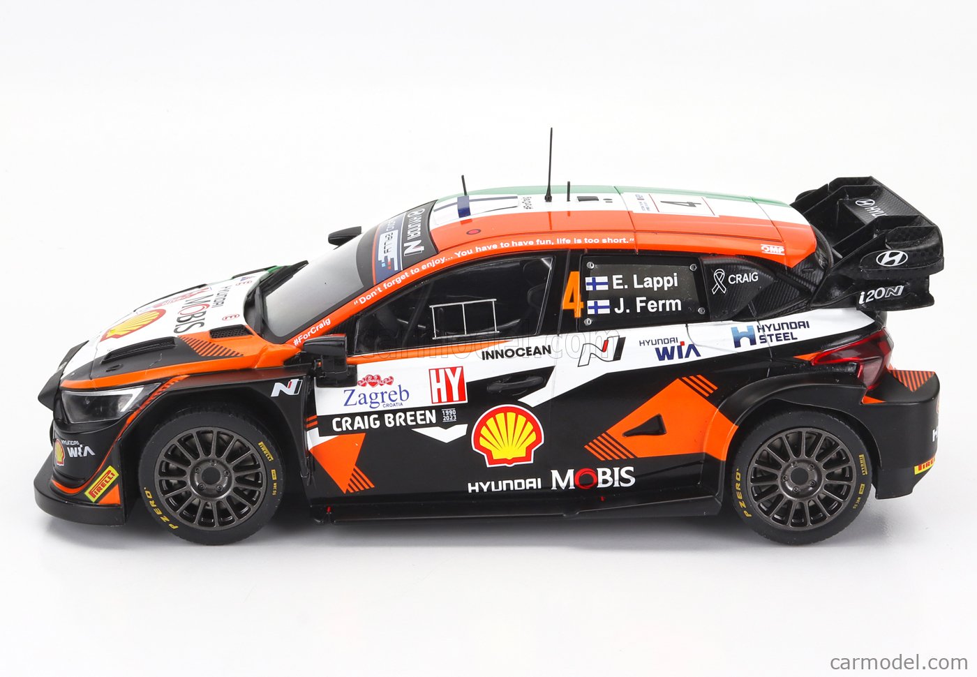 IXO-MODELS 18RMC160B.22 Scale 1/18 | HYUNDAI i20 N RALLY1 TEAM SHELL ...
