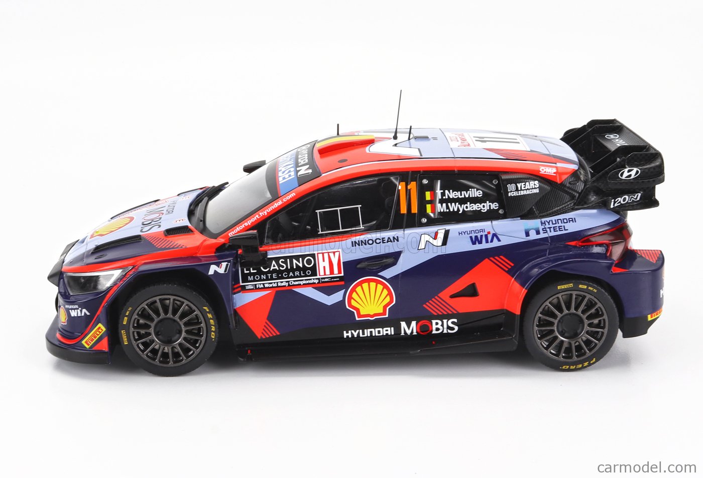 IXO-MODELS 18RMC153A.22 Scale 1/18 | HYUNDAI i20 N RALLY1 TEAM SHELL ...