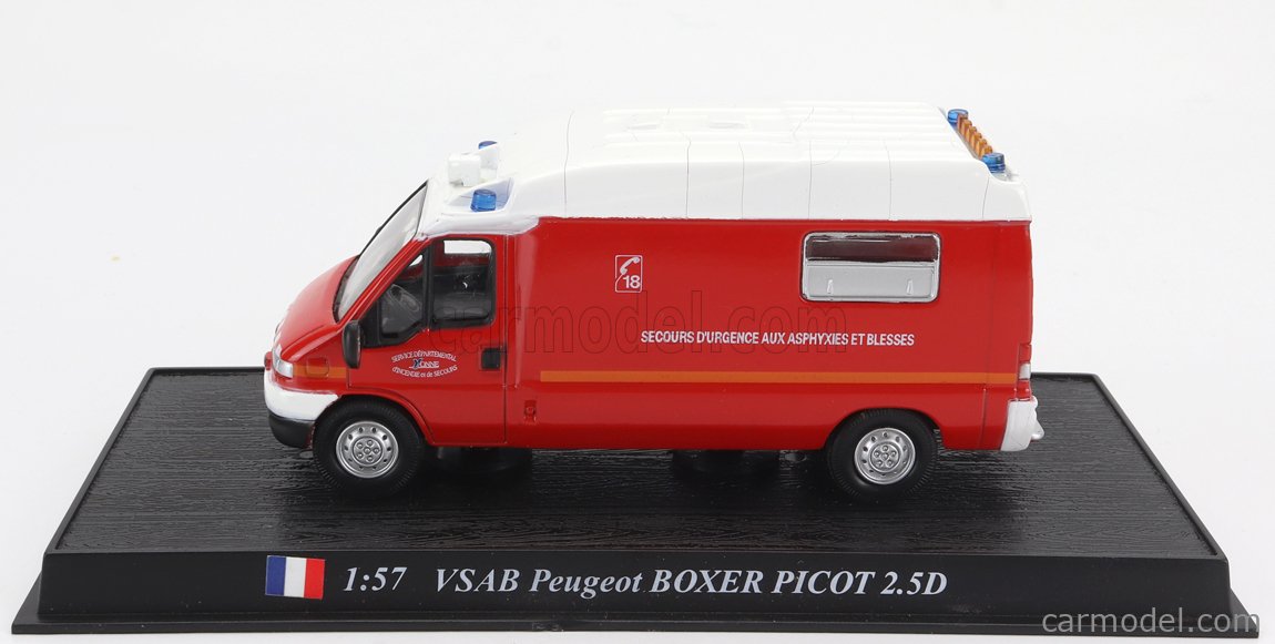 EDICOLA DLP0031 Scale 1/57 | PEUGEOT BOXER VAN PICOT 2.5D SECOURS D ...