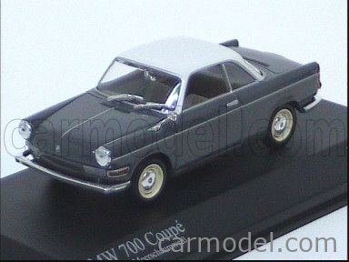 MINICHAMPS 023720 Scale 1/43 | BMW 700 SPORT 1960 GREY WHITE