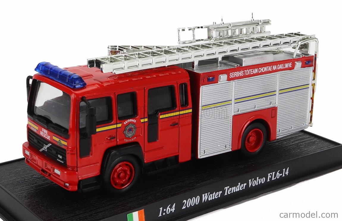EDICOLA DLP0054 Scale 1/64 | VOLVO FL6-14 WATER TENDER TRUCK FIRE ...