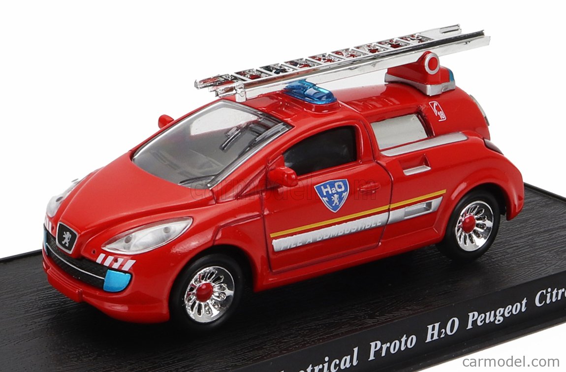 EDICOLA DLP0055 Masstab: 1/43 | PEUGEOT H20 POMPIERS CONCEPT CAR H2O ...