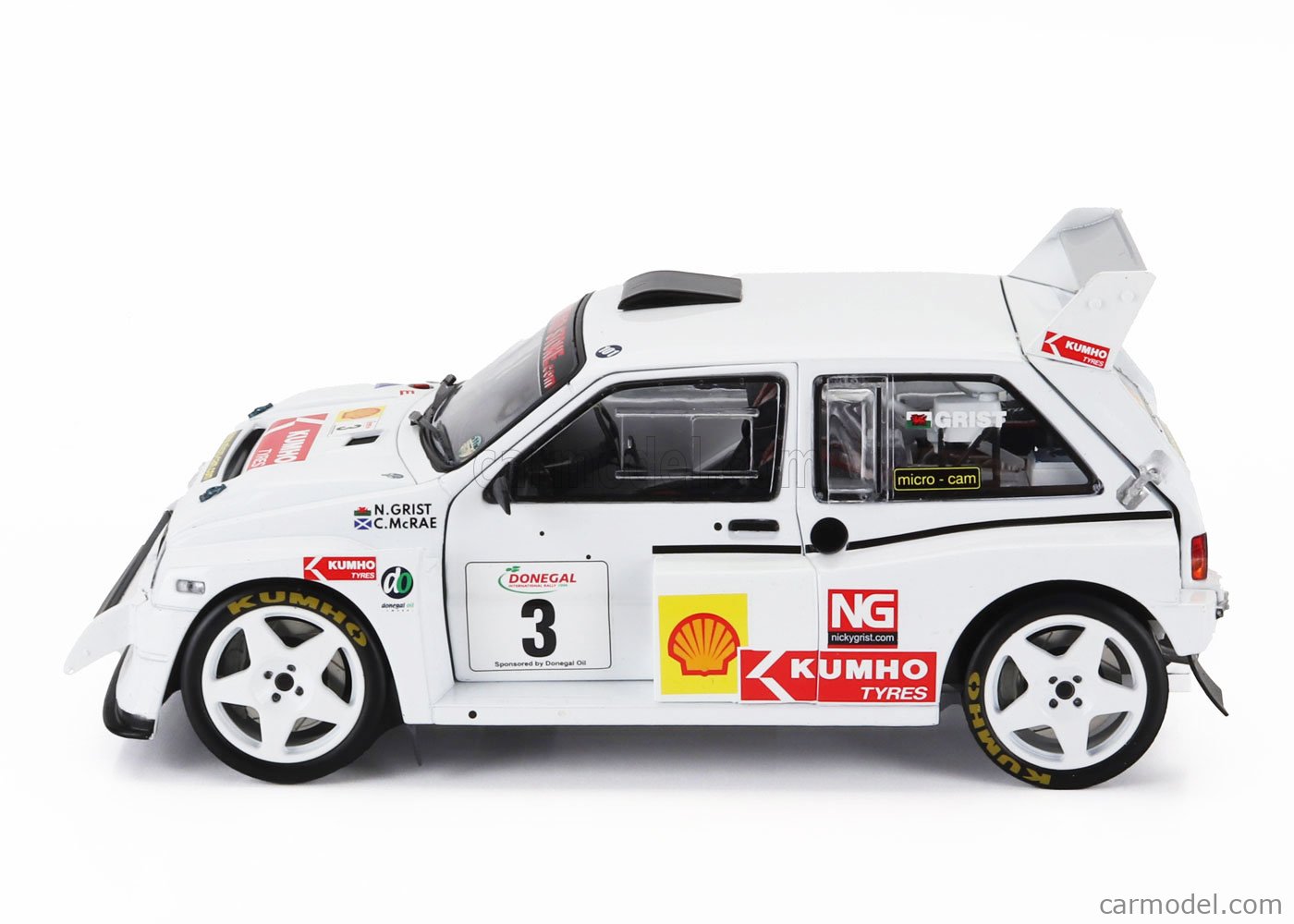 SUN-STAR 05545 Scale 1/18 | AUSTIN MG METRO 6R4 N 3 RALLY SHELL DONEGAL ...