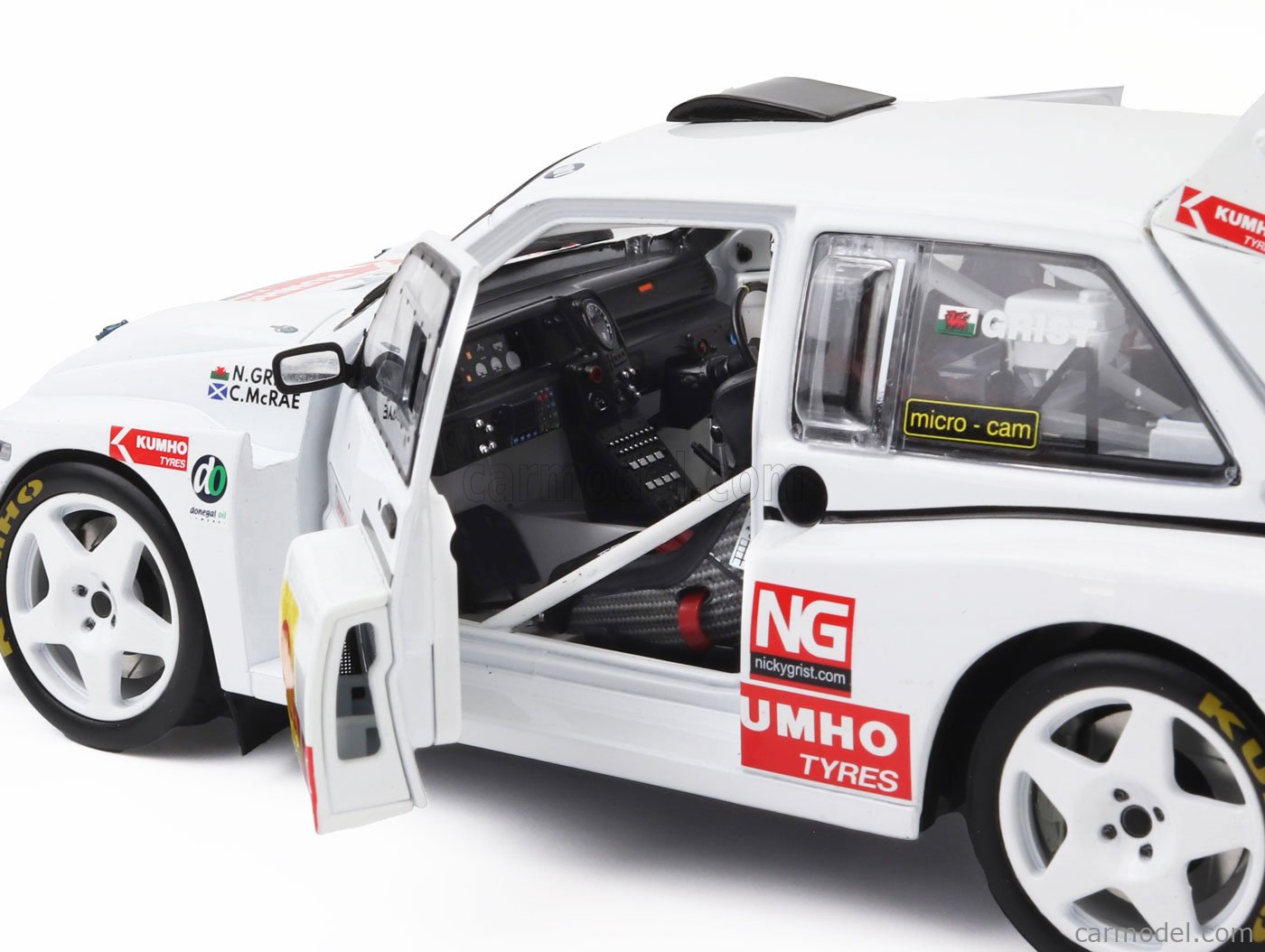 SUN-STAR 05545 Scale 1/18 | AUSTIN MG METRO 6R4 N 3 RALLY SHELL DONEGAL ...