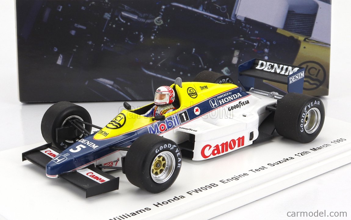 SPARK-MODEL TR001 Scale 1/43 | WILLIAMS F1 FW09B HONDA N 5 ENGINE TEST ...