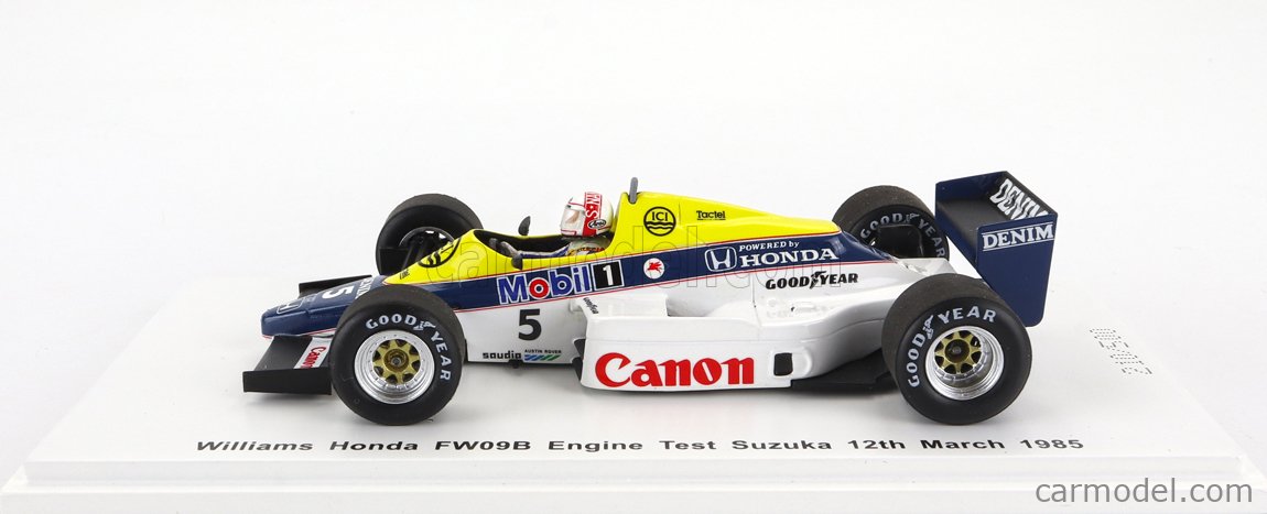 SPARK-MODEL TR001 Scale 1/43 | WILLIAMS F1 FW09B HONDA N 5 ENGINE TEST ...