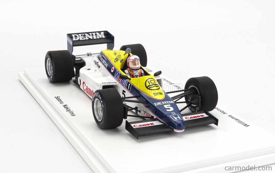 SPARK-MODEL TR001 Scale 1/43 | WILLIAMS F1 FW09B HONDA N 5 ENGINE TEST ...