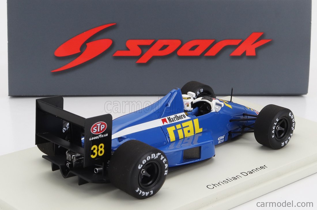 SPARK-MODEL S4313 Escala 1/43 | RIAL F1 ARC2 N 38 BRAZILIAN GP 1989 ...
