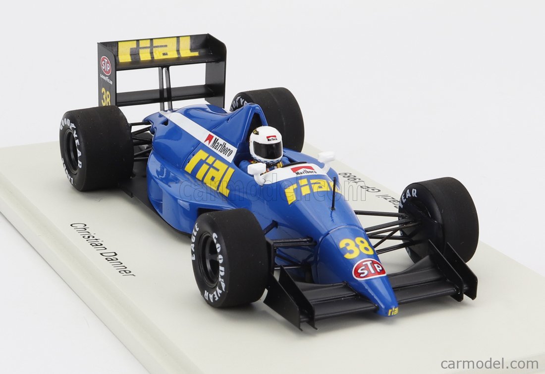 SPARK-MODEL S4313 Escala 1/43 | RIAL F1 ARC2 N 38 BRAZILIAN GP 1989 ...