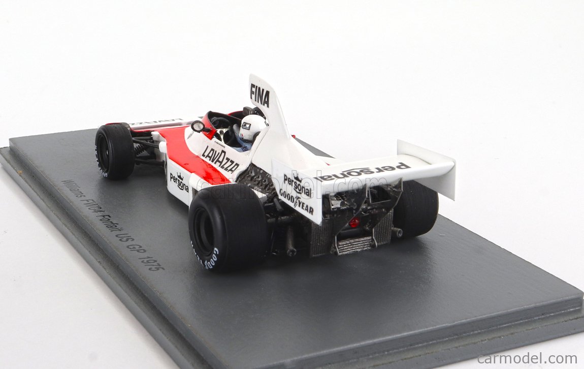 SPARK-MODEL S5930 Scale 1/43 | WILLIAMS F1 FW04 N 20 USA GP 1975 LELLA ...