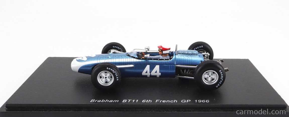 SPARK-MODEL S4336 Masstab: 1/43 | BRABHAM F1 BT11 N 44 FRENCH GP 1966 ...