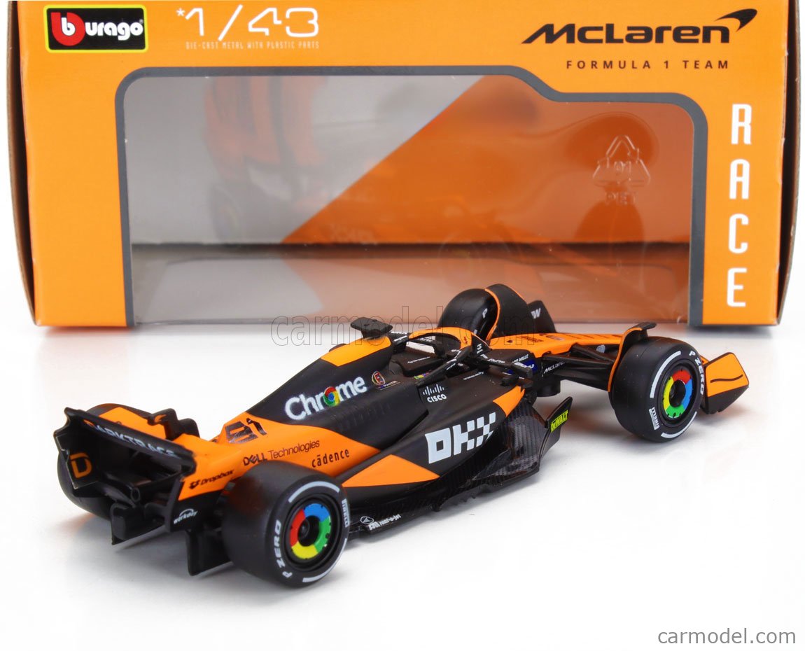 BURAGO 18-38214-P Scale 1/43 | McLAREN F1 MCL38 TEAM MCLAREN N 81 ...